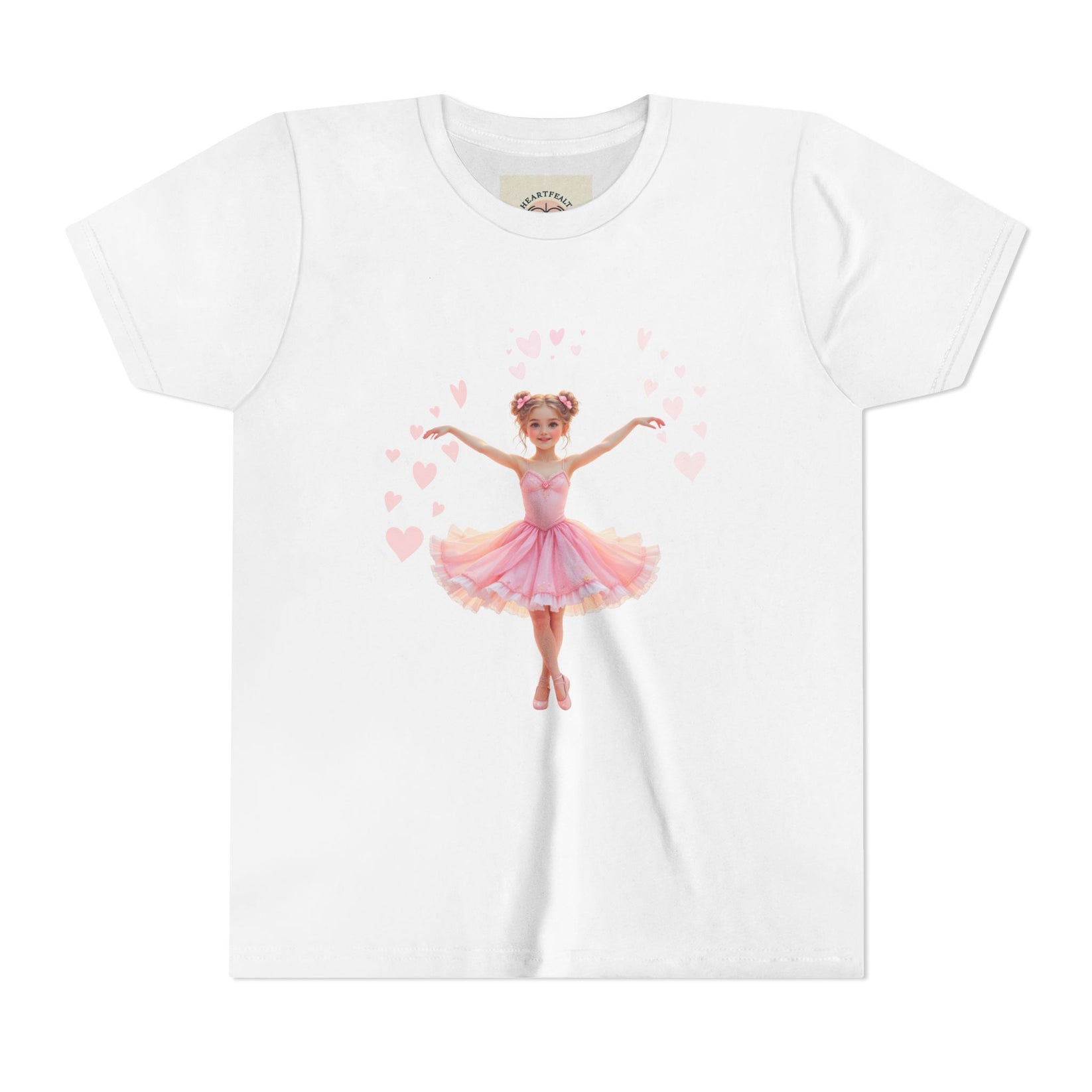 Ballet Ballerina Watercolor Youth Tee — 'Twirl' Dance Recital Shirt ...