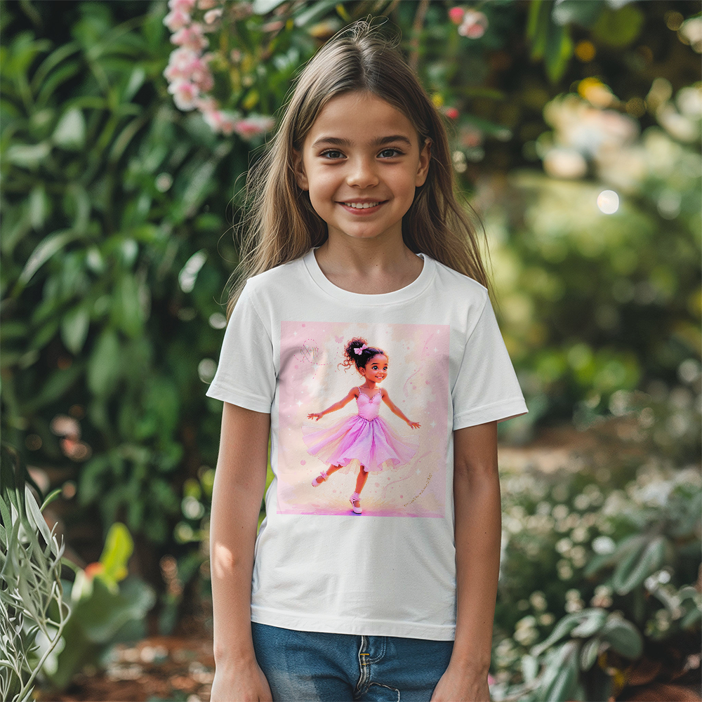 Ballerina Youth T-shirt: Hope – Malika Bourne Legacy